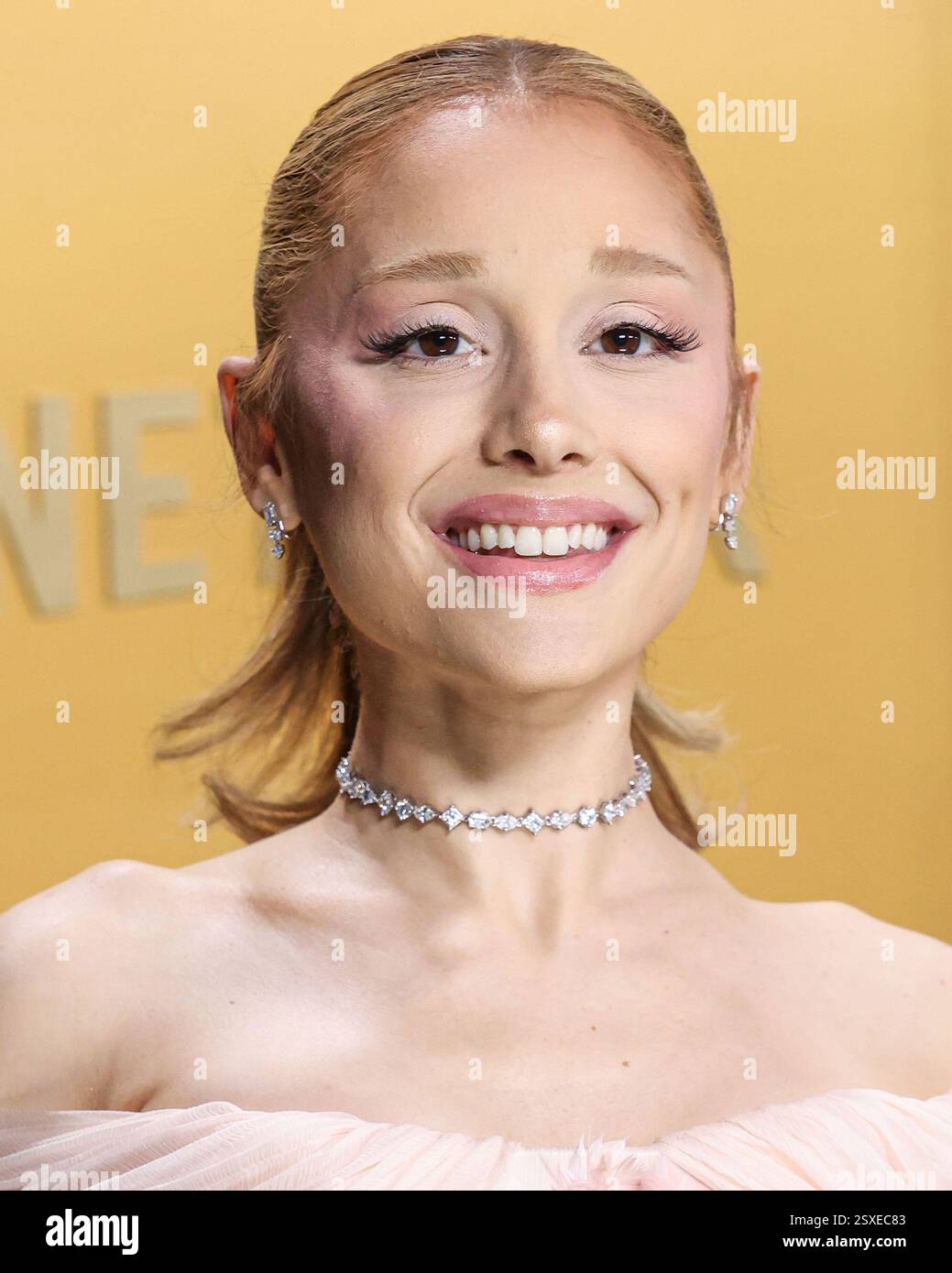 LOS ANGELES, CALIFORNIA, USA - FEBRUARY 23: Ariana Grande Butera ...