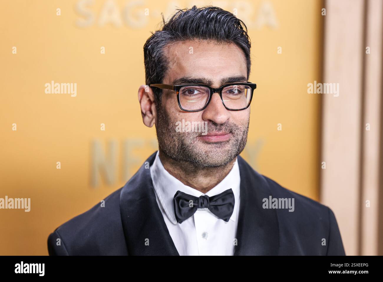LOS ANGELES, CALIFORNIA, USA - FEBRUARY 23: Kumail Nanjiani arrives at ...