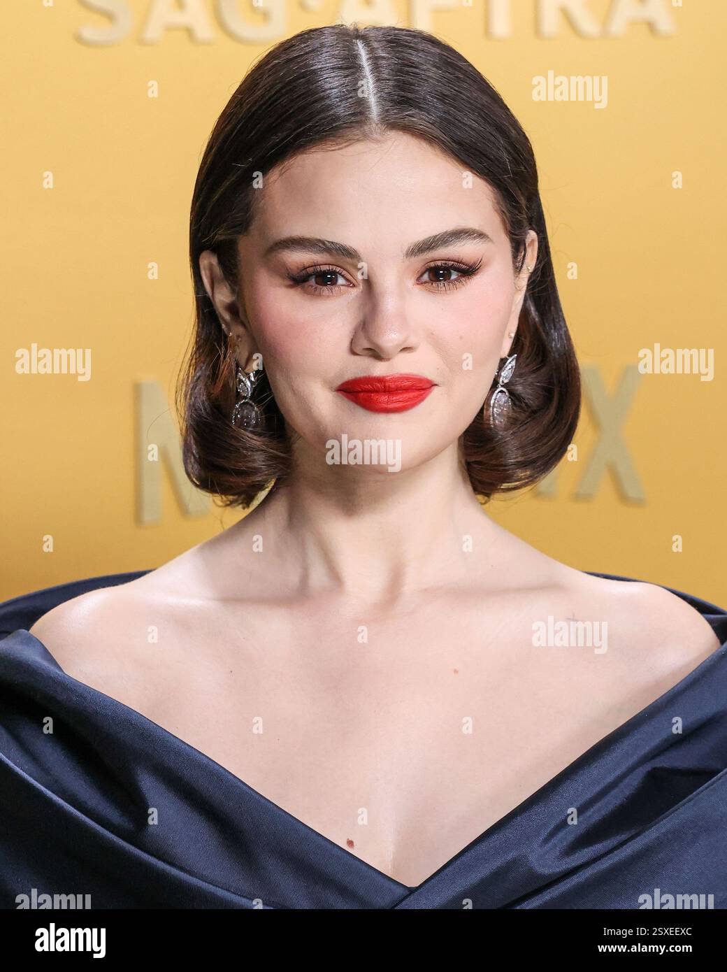 LOS ANGELES, CALIFORNIA, USA - FEBRUARY 23: Selena Gomez wearing a ...