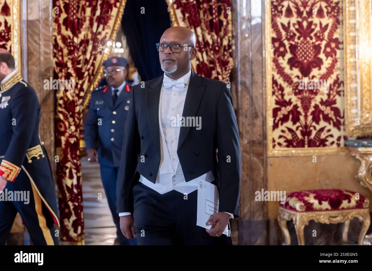 King Felipe VI receives the Letter of Credence from the Ambassador of ...