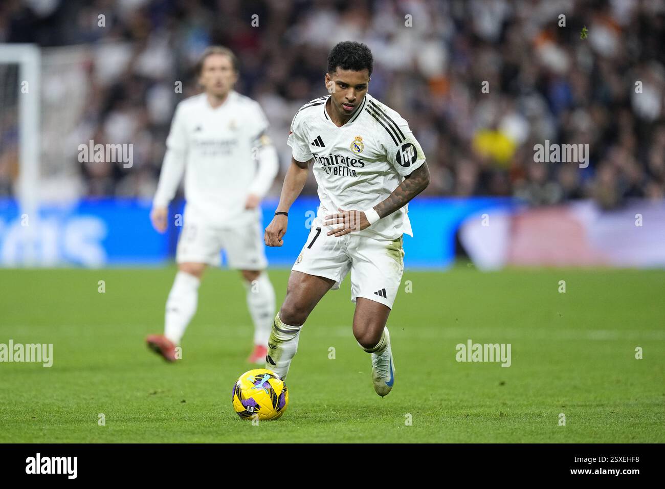 Rodrygo Goes of Real Madrid during the Spanish championship La Liga ...