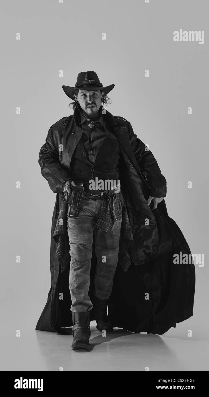 Western movie background Black and White Stock Photos & Images - Alamy