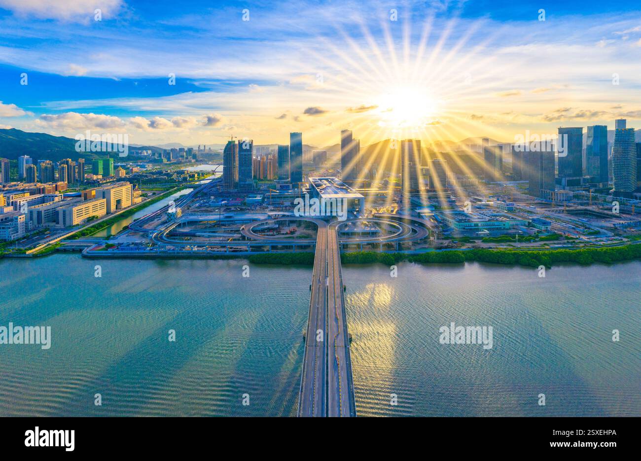 Lotus Bridge linking Zhuhai and Macau, China Stock Photo - Alamy