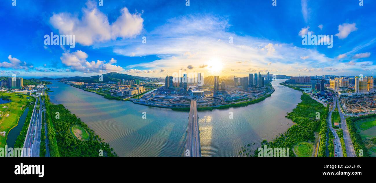 Lotus Bridge linking Zhuhai and Macau, China Stock Photo - Alamy