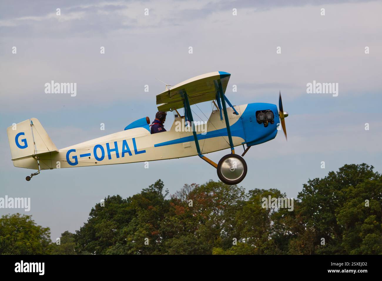 Pietenpol Air Camper aeroplane in flight Stock Photo - Alamy