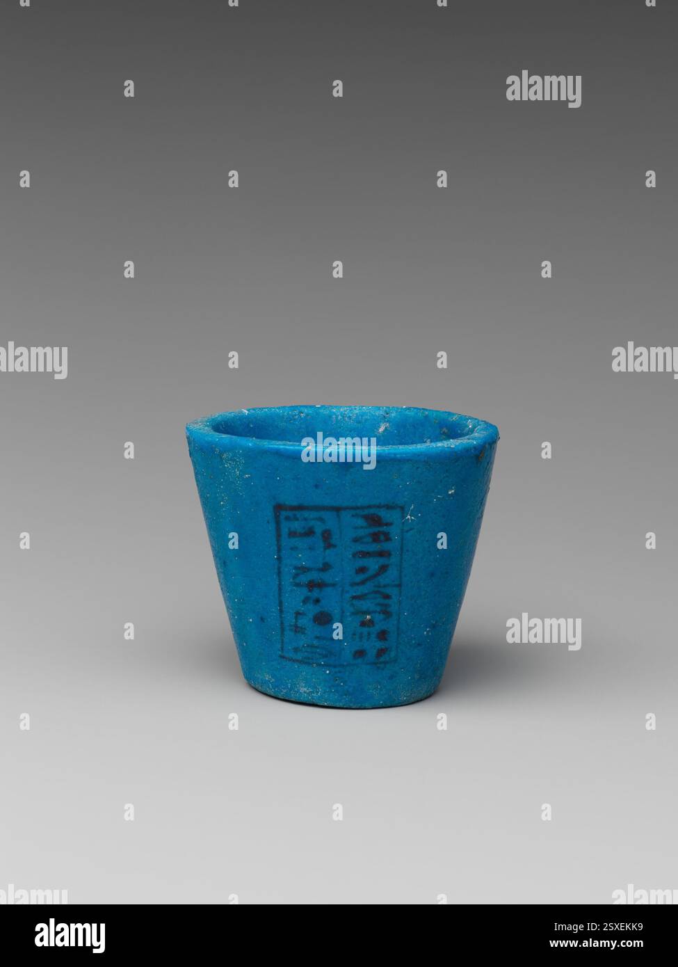 Cup of Nesikhonsu, Third Intermediate Period, 990–969 B.C., faience ...