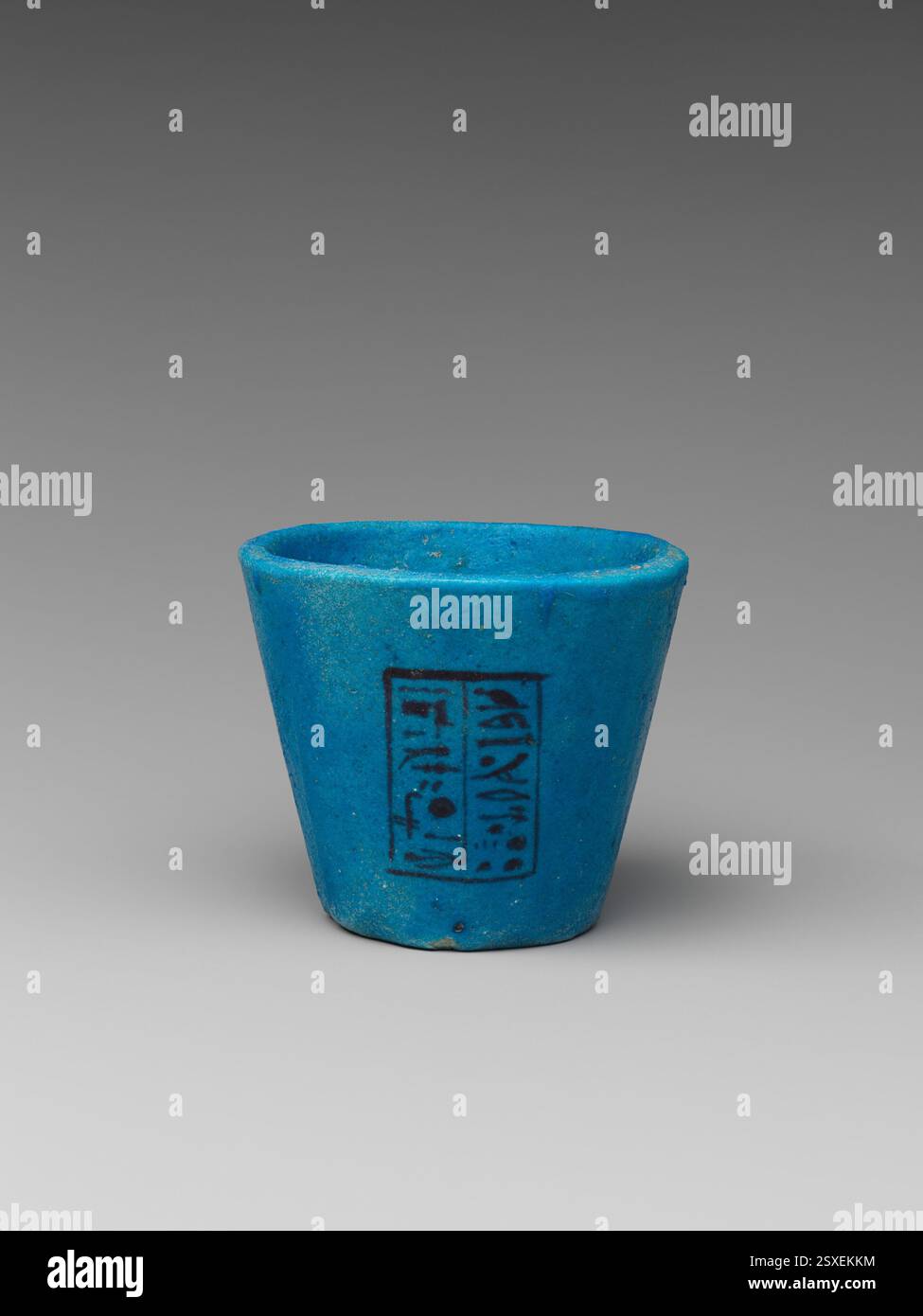 Cup of Nesikhonsu, Third Intermediate Period, 990–969 B.C., faience ...