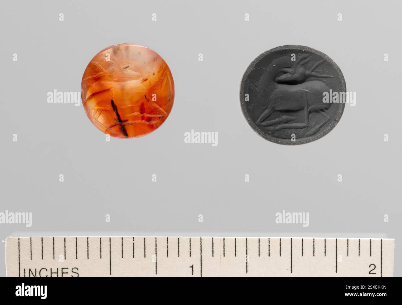 This Minoan Lentoid gem, crafted from agate (ca. 1450–1400 BCE ...