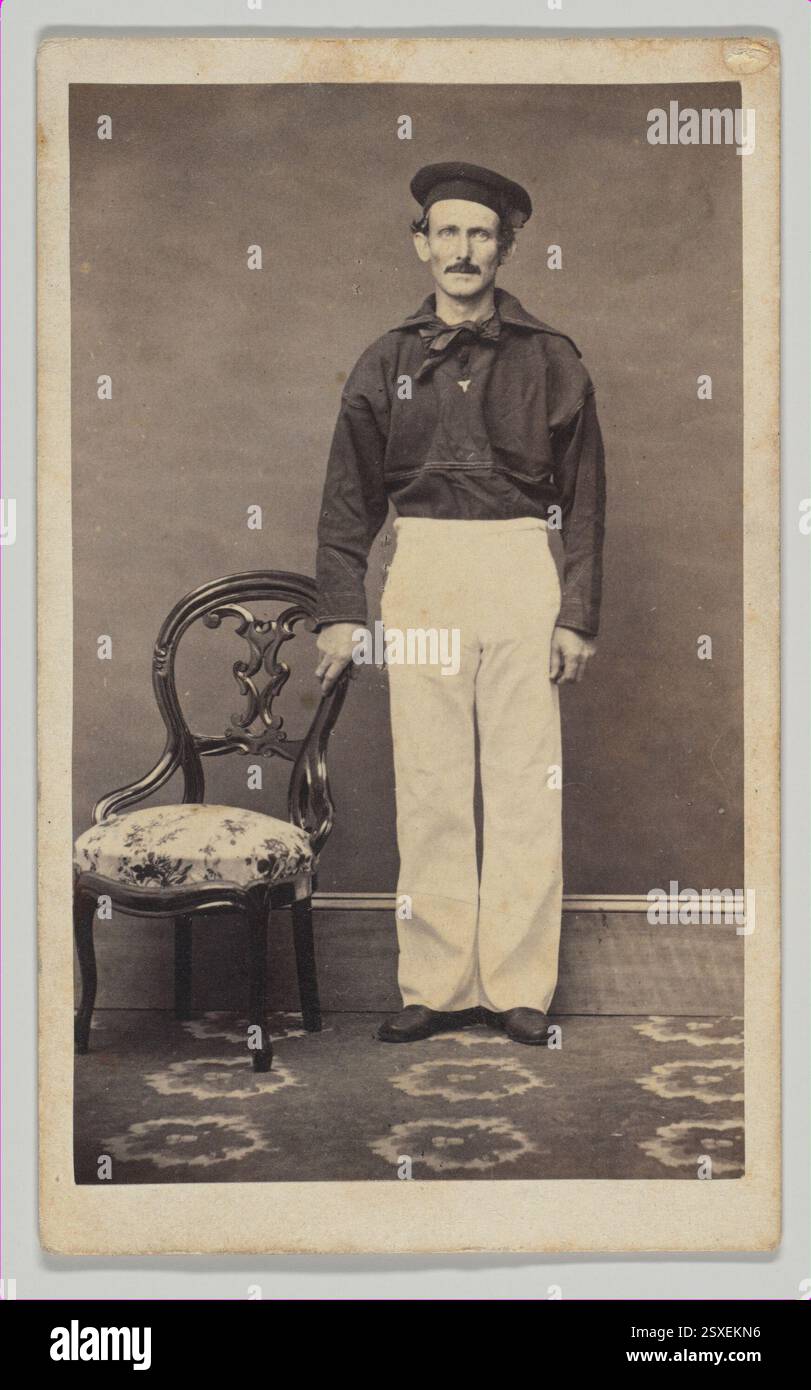 A photograph of a Union sailor, captured by Christopher Columbus ...