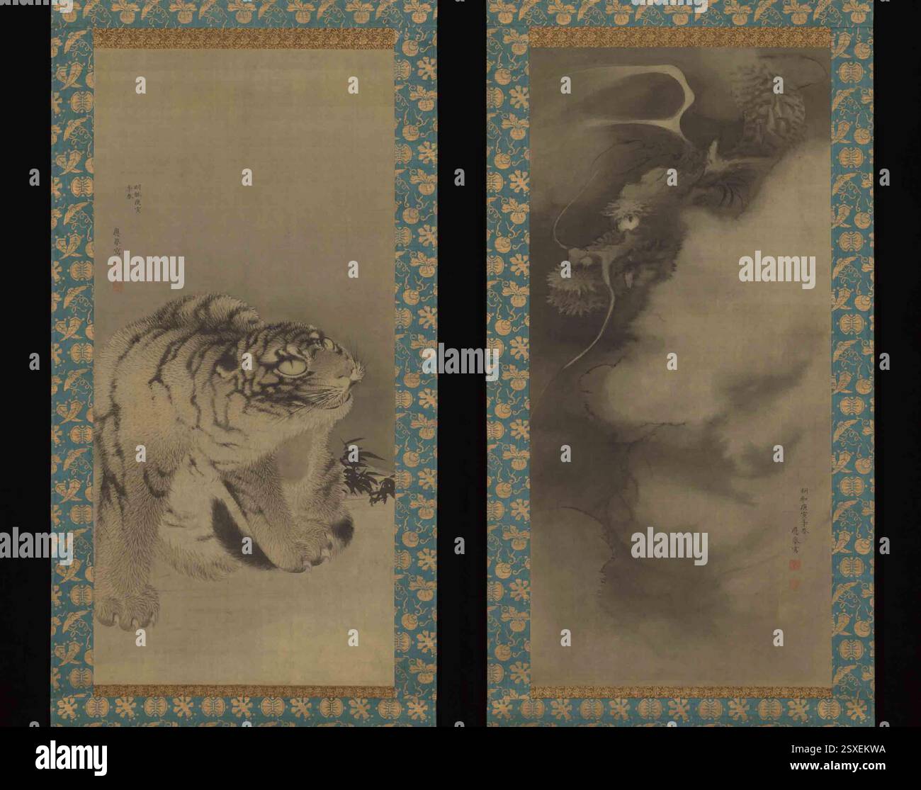 Maruyama Ōkyo’s 1770 artwork portrays a dramatic depiction of a dragon ...