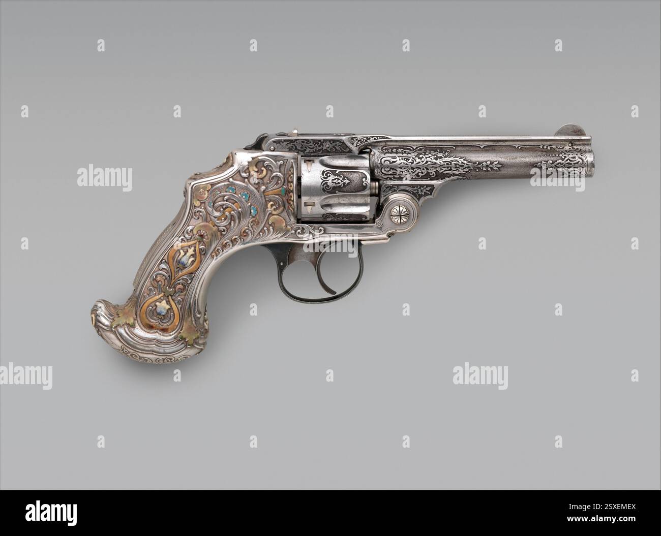 Smith and Wesson .38 Caliber Safety Third Model Double-Action Revolver ...