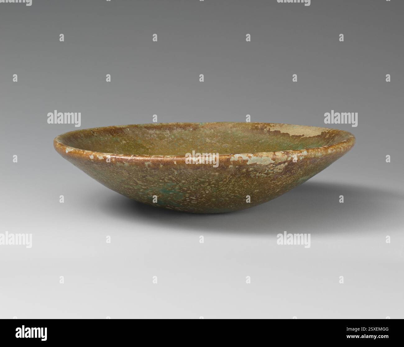 Bowl from the Late Period (664–332 B.C.) of Egypt, made of green ...