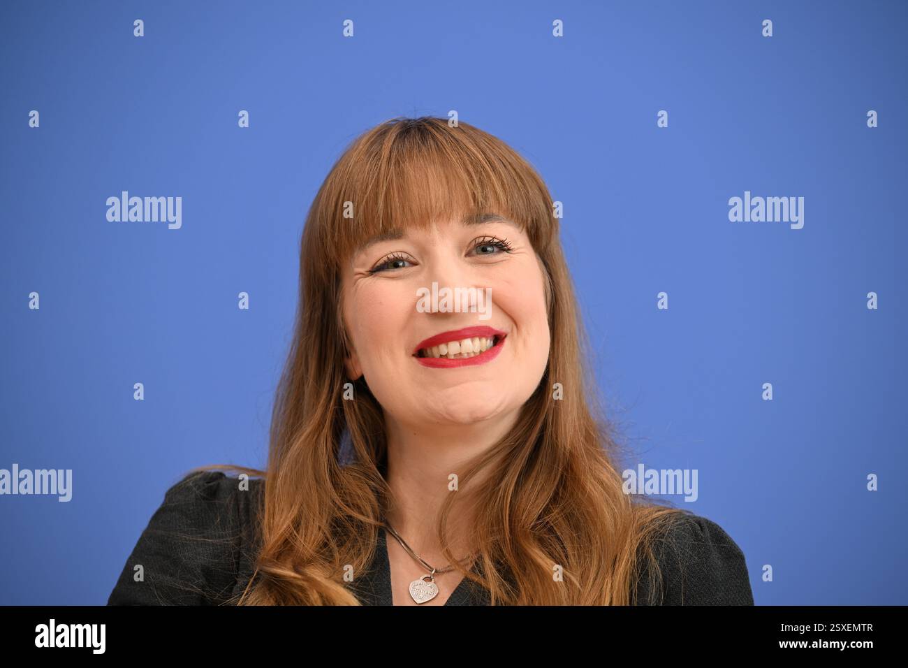 24 February 2025, Berlin: Heidi Reichinnek (Die Linke), top candidate ...