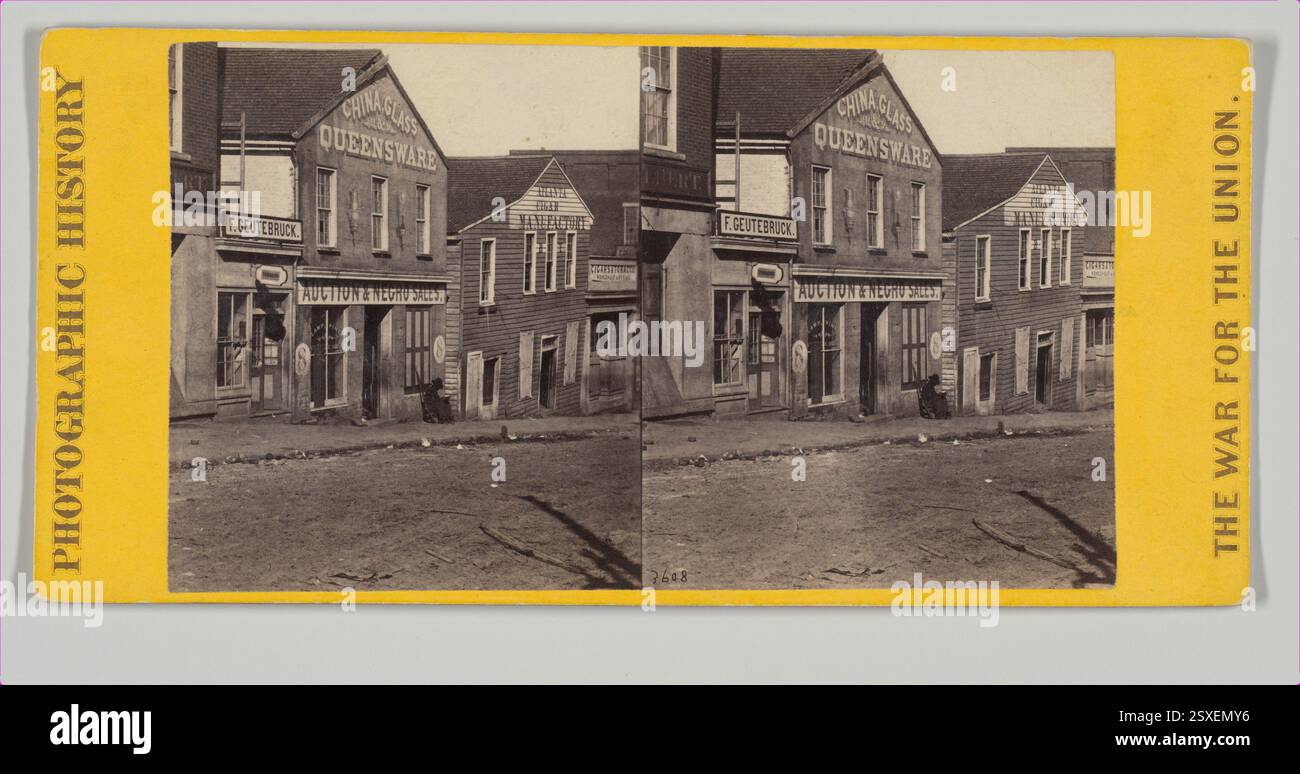 This albumen silver print from 1864, by George N. Barnard, captures the ...