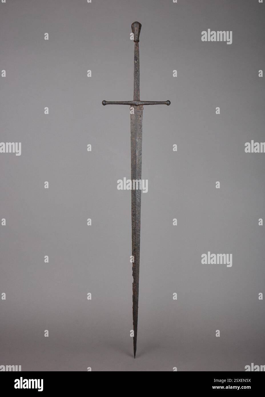 Two-Handed Sword, British or Western European, ca. 1400–1450, with ...