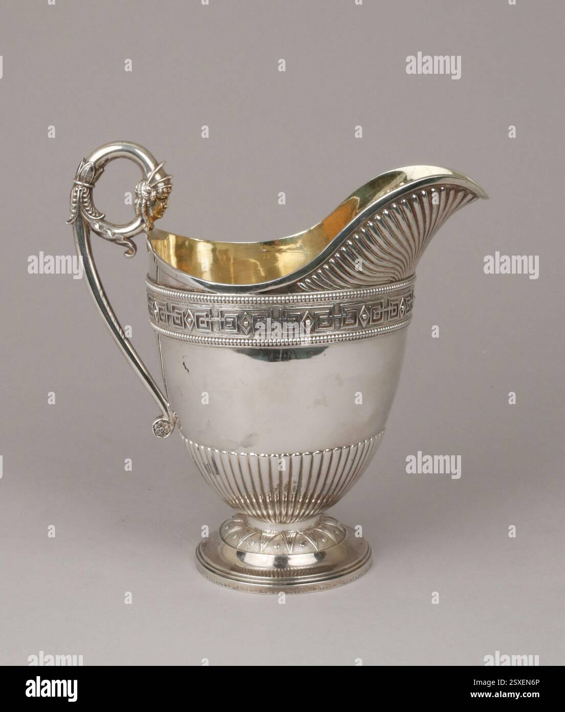 Milk jug from a service designed by Digby Scott and Benjamin Smith II ...