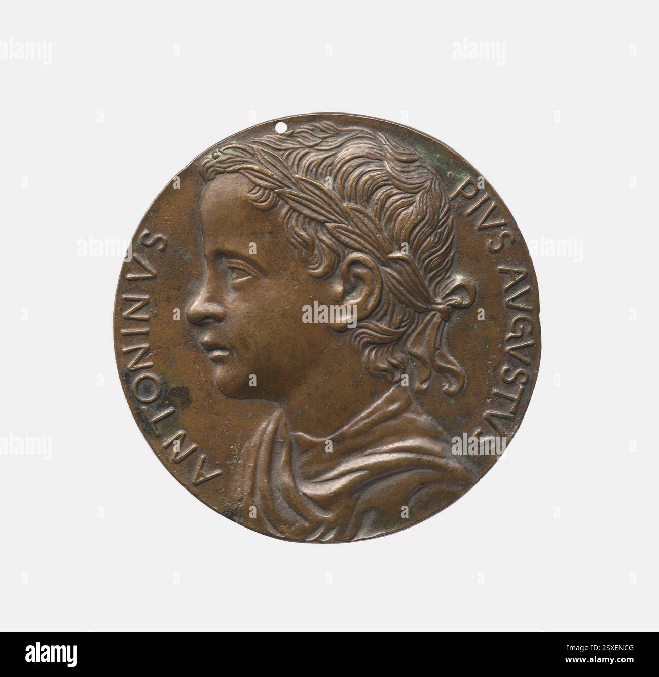 Emperor Caracalla, 211-217, bronze medal by Giovanni Boldù, Italy, 1466 ...