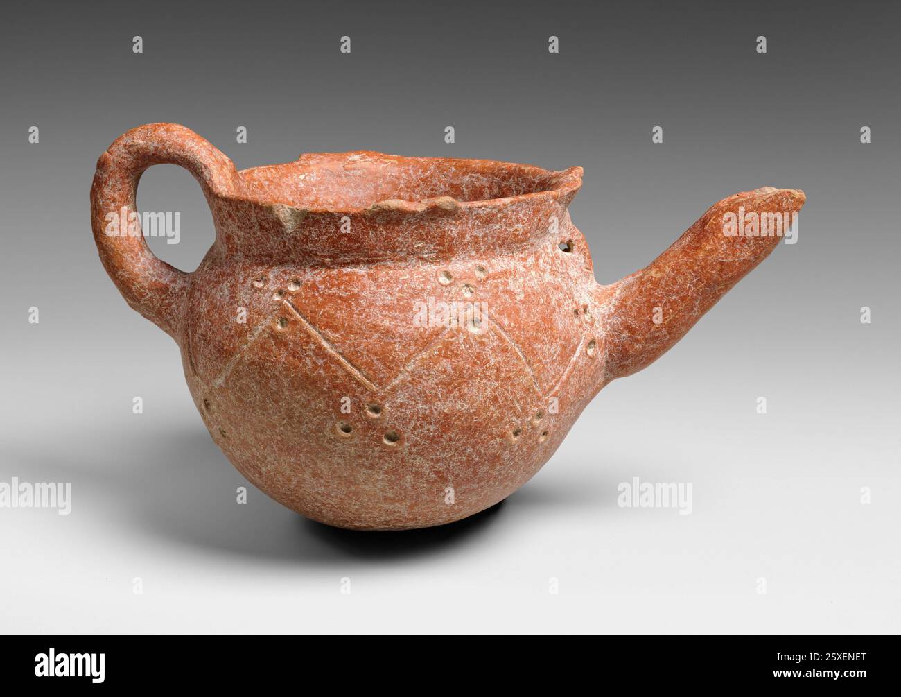 This Cypriot terracotta jug from the Middle Bronze Age (1900–1600 BCE ...