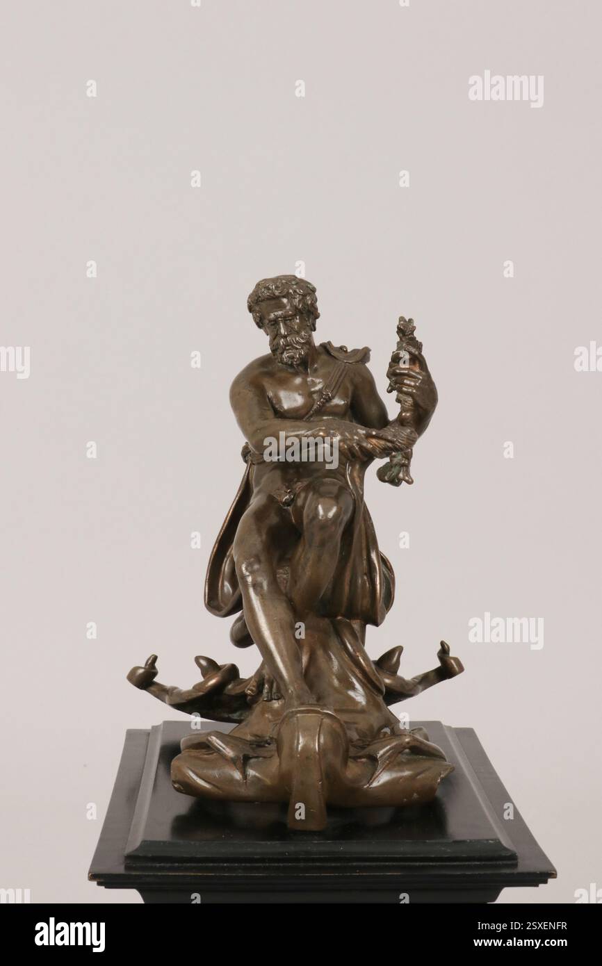 A bronze sculpture attributed to Adriaen de Vries, depicting Hercules ...