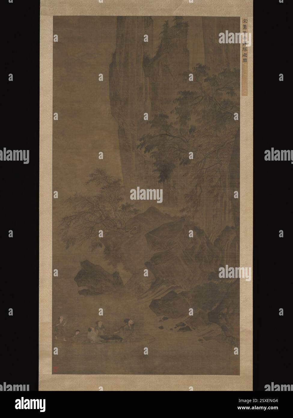 Su Dongbo's Visit to Chibi by an unidentified artist, attributed to ...