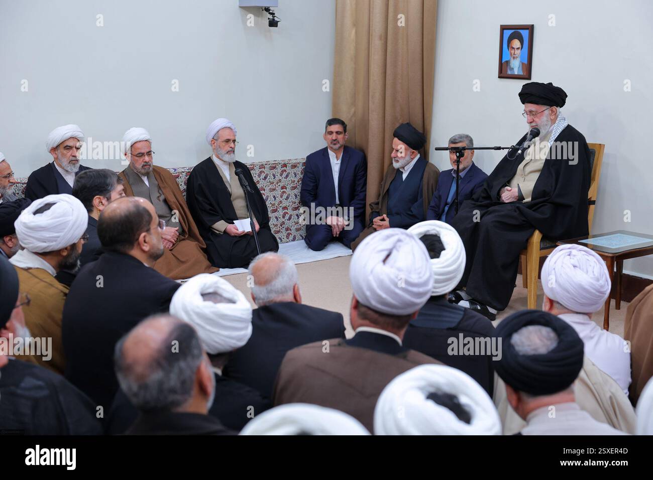 February 24, 2025, Tehran, Iran: Iranian Supreme Leader Ayatollah ALI ...