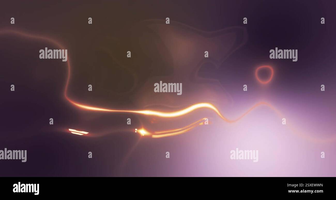 Colorful neon lines shapes animation hi-res stock photography and ...