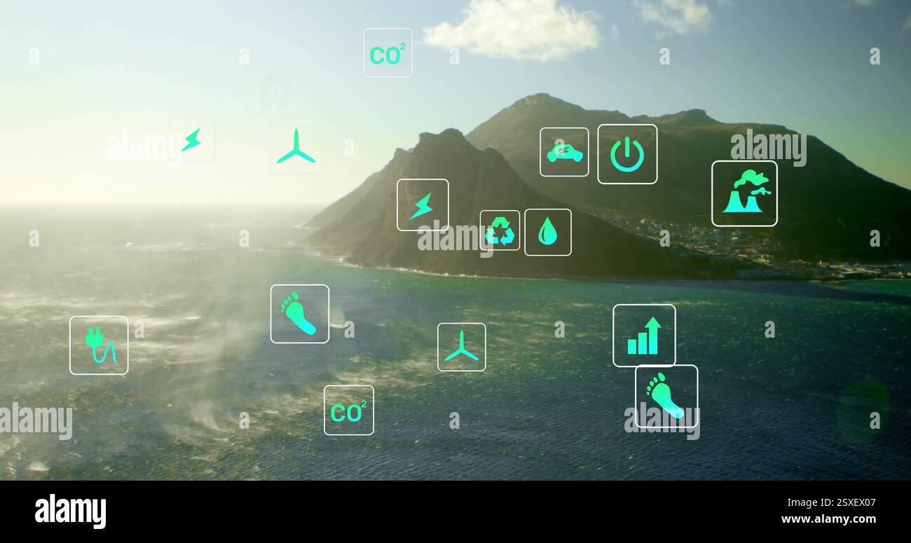 Image network eco icons hi-res stock photography and images - Alamy