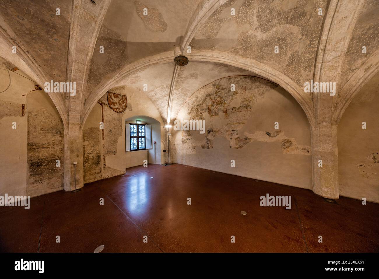 Interior of Forchheim Kaiserpfalz (Imperial Palace) showing ancient ...