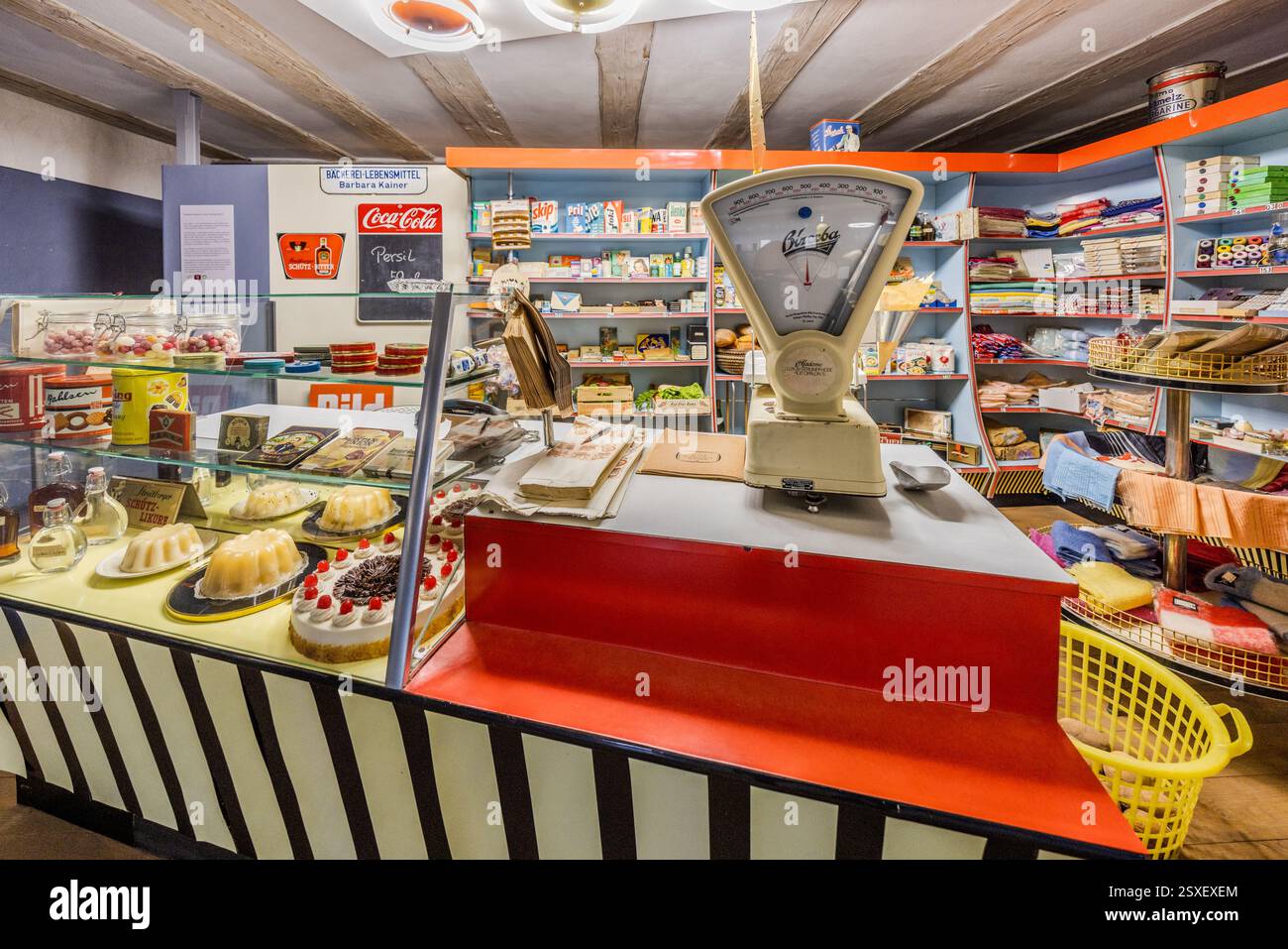 Vintage german grocery store hi-res stock photography and images - Alamy