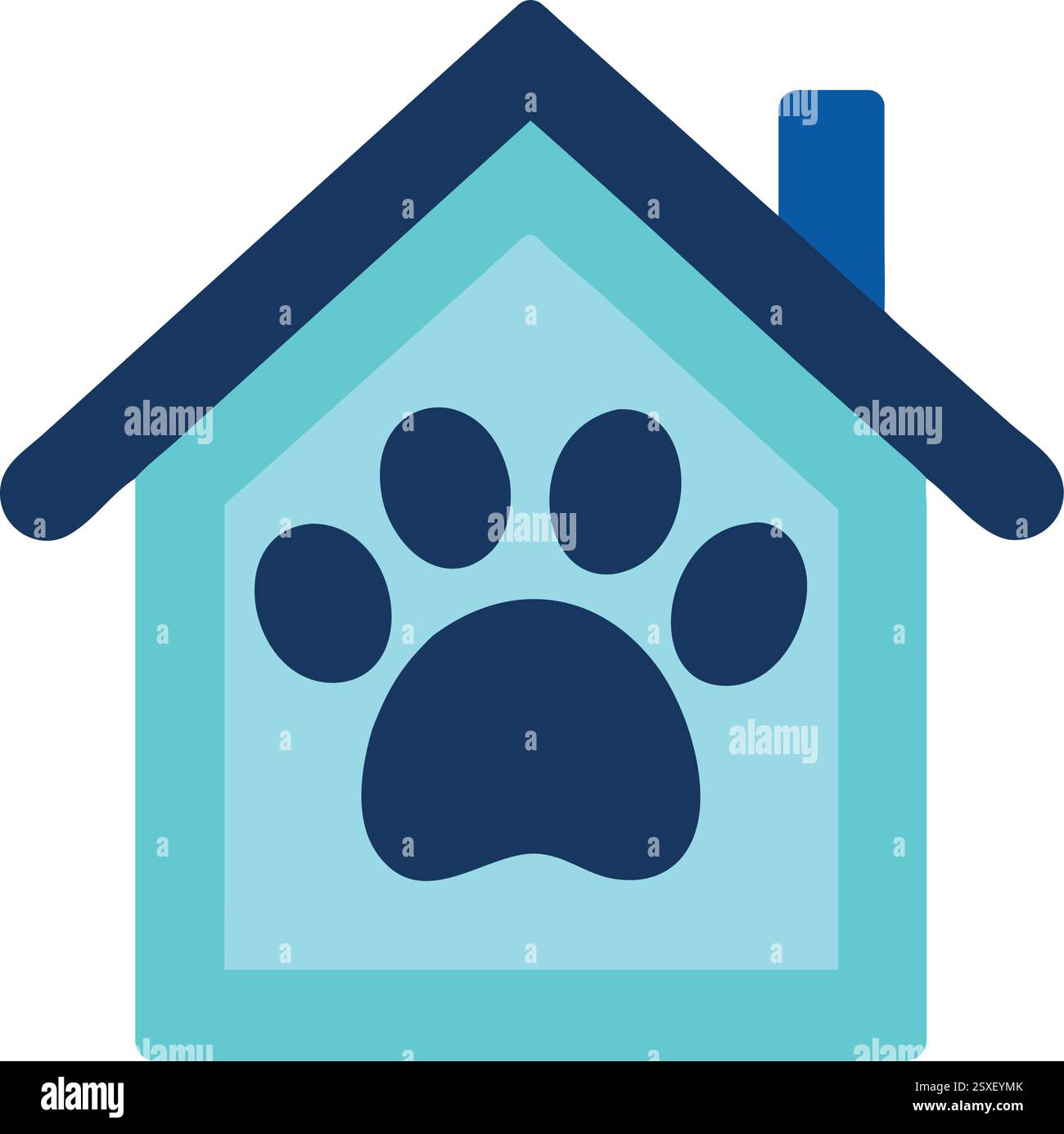 Pet Adoption Home Icon Stock Vector Image & Art - Alamy