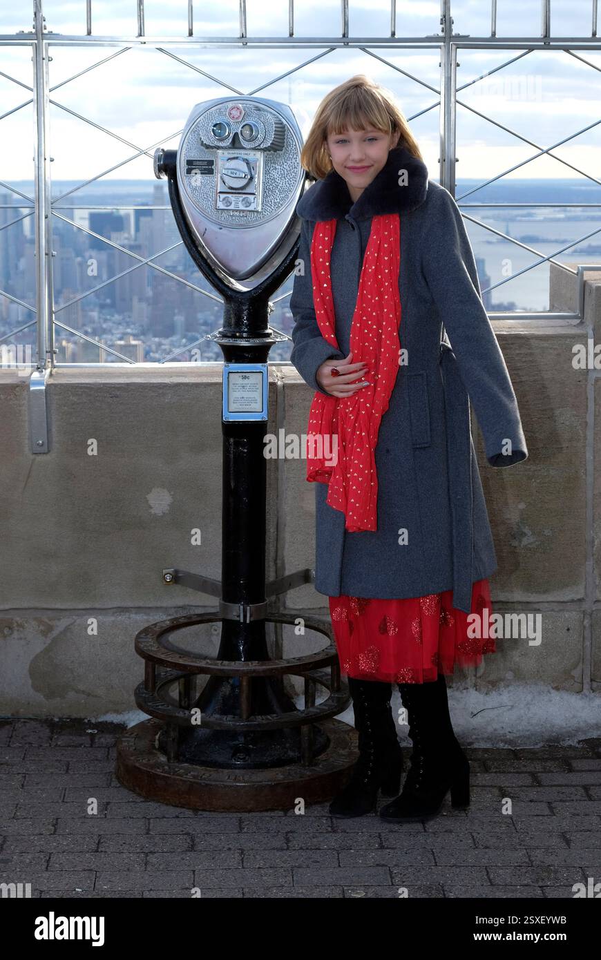 Winner of 'America's got Talent' Grace Vanderwaal made an appearance at ...