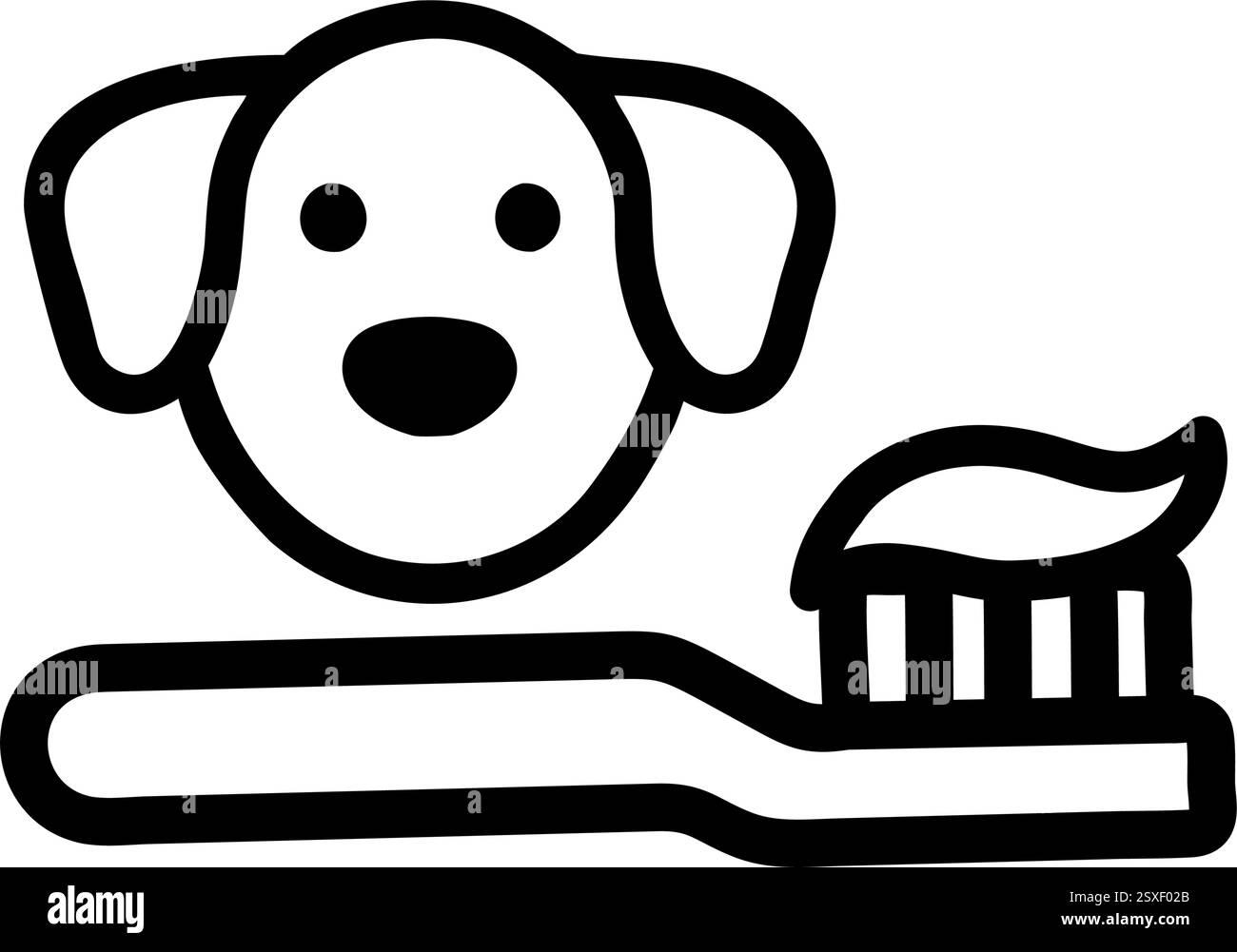 Pet Dental Dog Hygiene Icon Stock Vector Image & Art - Alamy