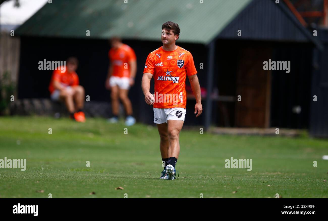 Tiaan Fourie of the Hollywoodbets Sharks during the Hollywoodbets ...