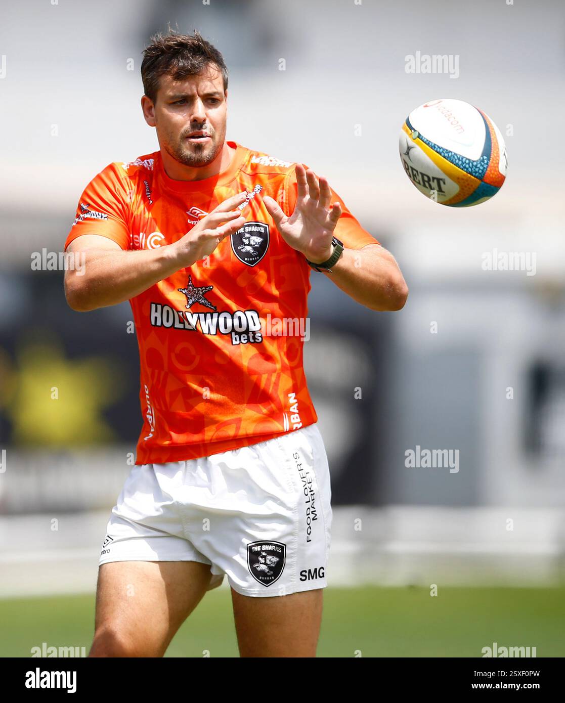 Francois Venter of the Hollywoodbets Sharks during the Hollywoodbets ...