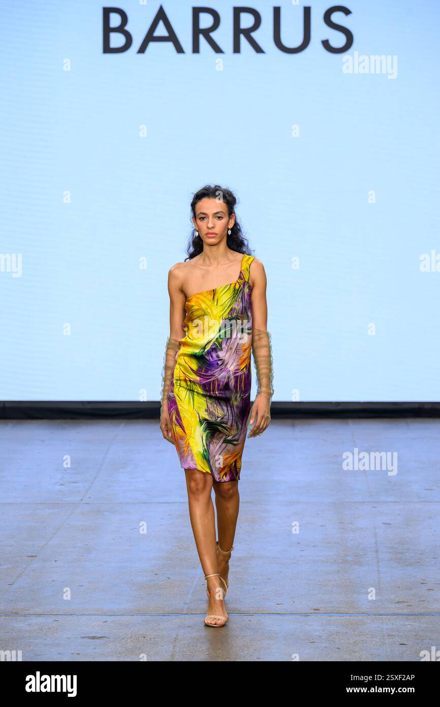 London, UK, 21st February 2025, Fashion Scout presents the collection ...