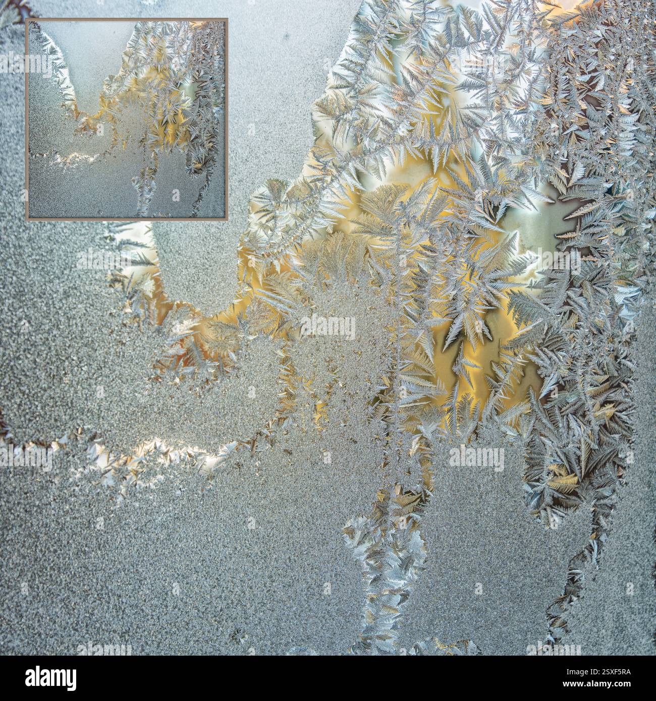 Windows frost with insets hi-res stock photography and images - Alamy