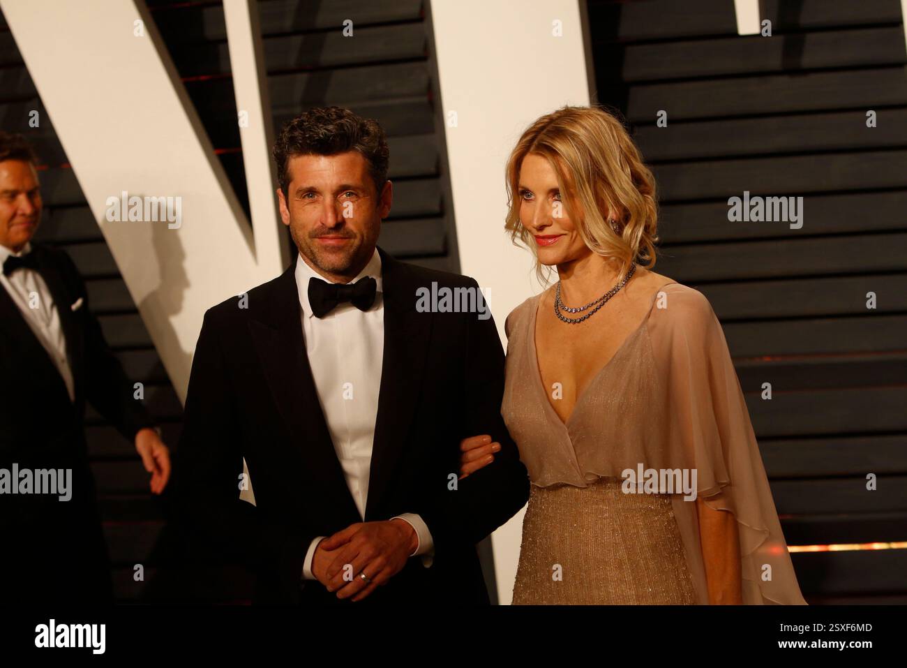 Patrick dempsey and jillian fink 2017 hi-res stock photography and ...