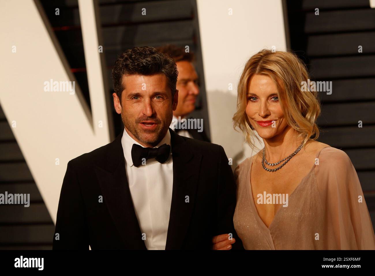 Patrick dempsey and jillian fink 2017 hi-res stock photography and ...