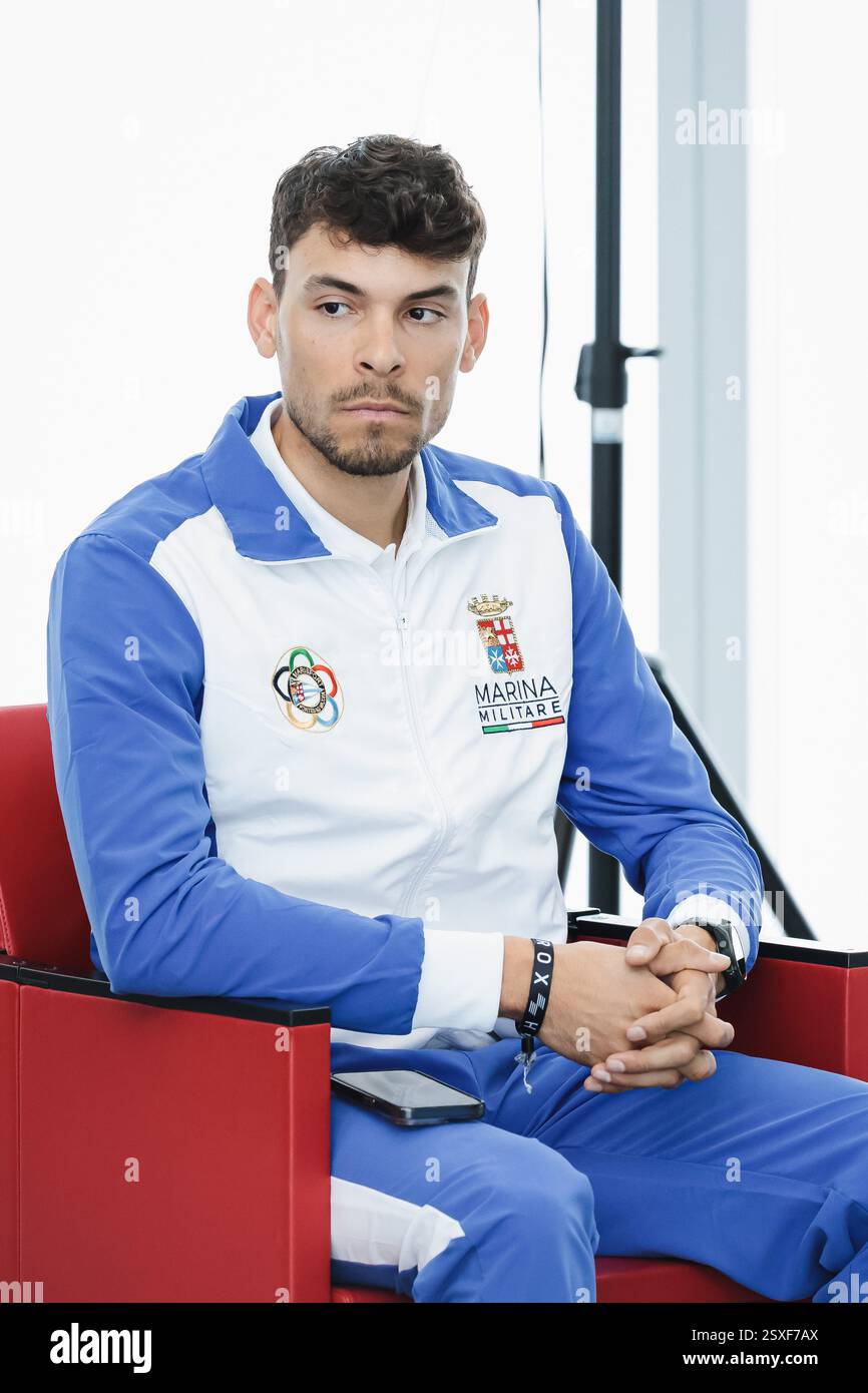 Milan, Italy. 24th Feb, 2025. Milan, The "Constitution and Sport ...