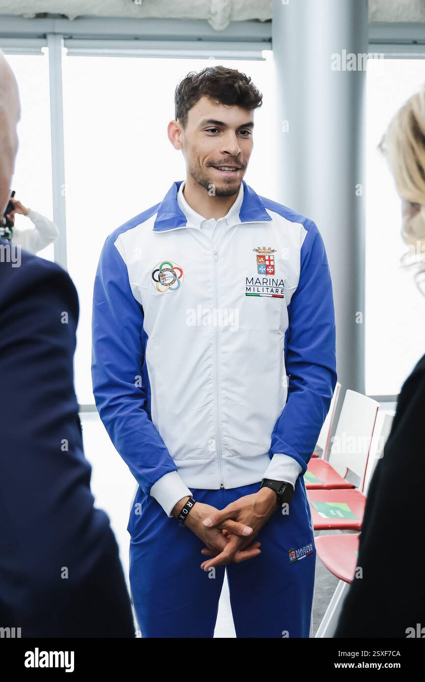 Milan, Italy. 24th Feb, 2025. Milan, The "Constitution and Sport ...