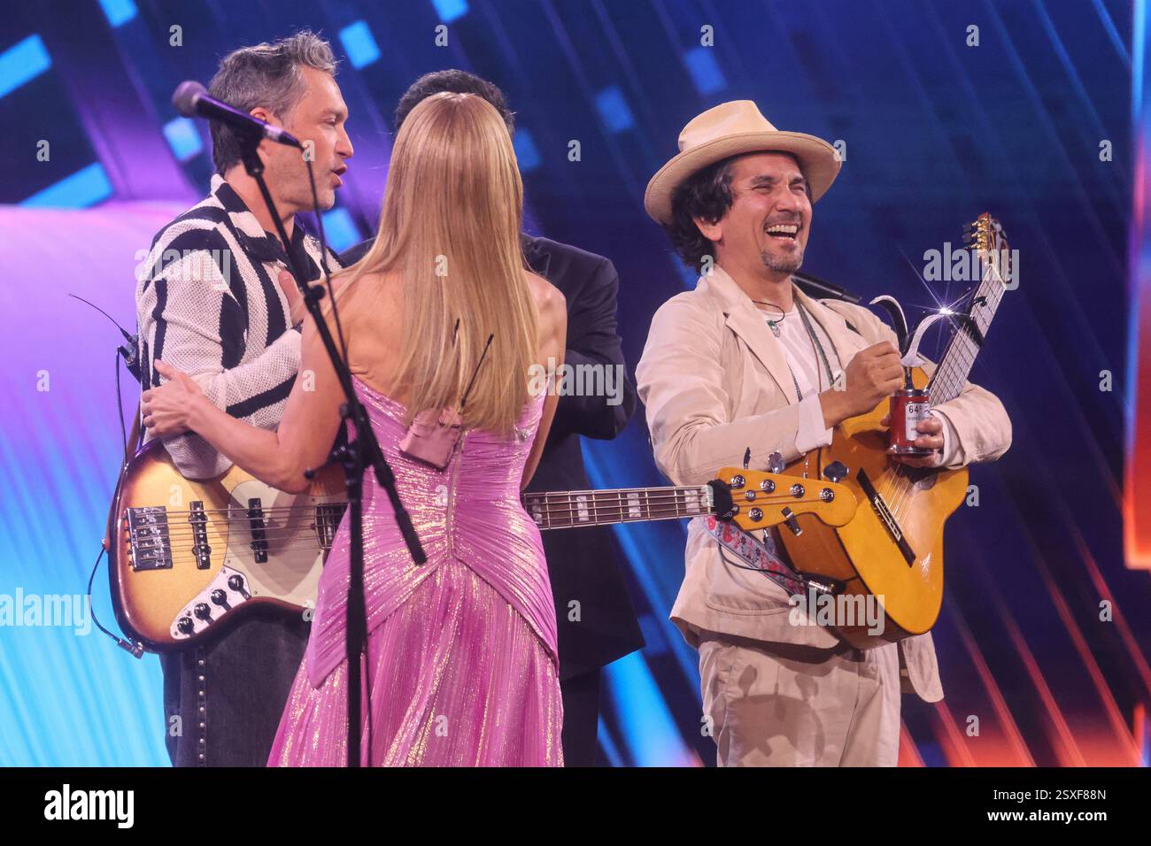 The band Bacilos performs in concert during the 64th Viña del Mar ...