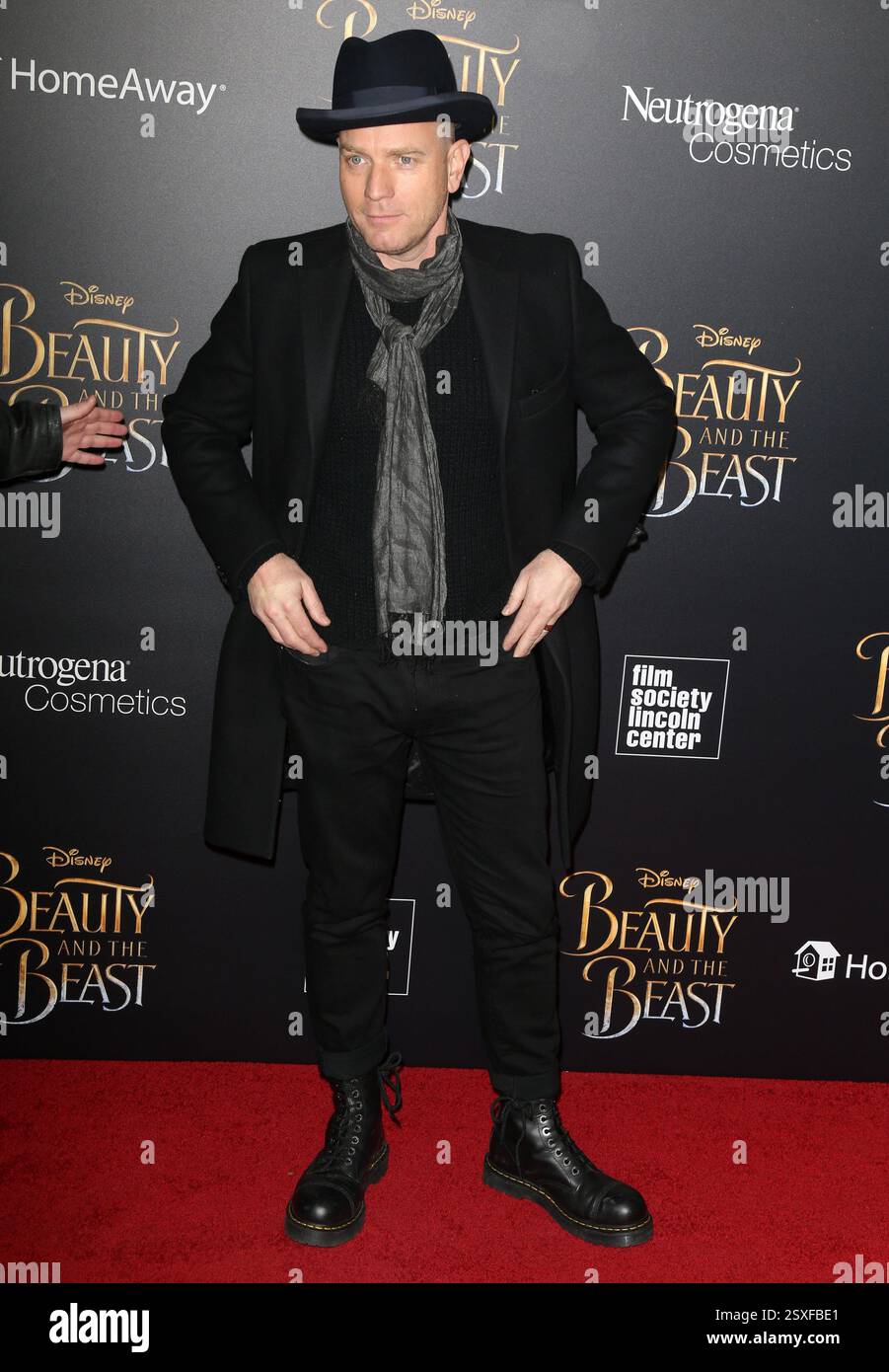 Ewan McGregor at the 'Beauty & The Beast' premiere in New York City. 13 ...