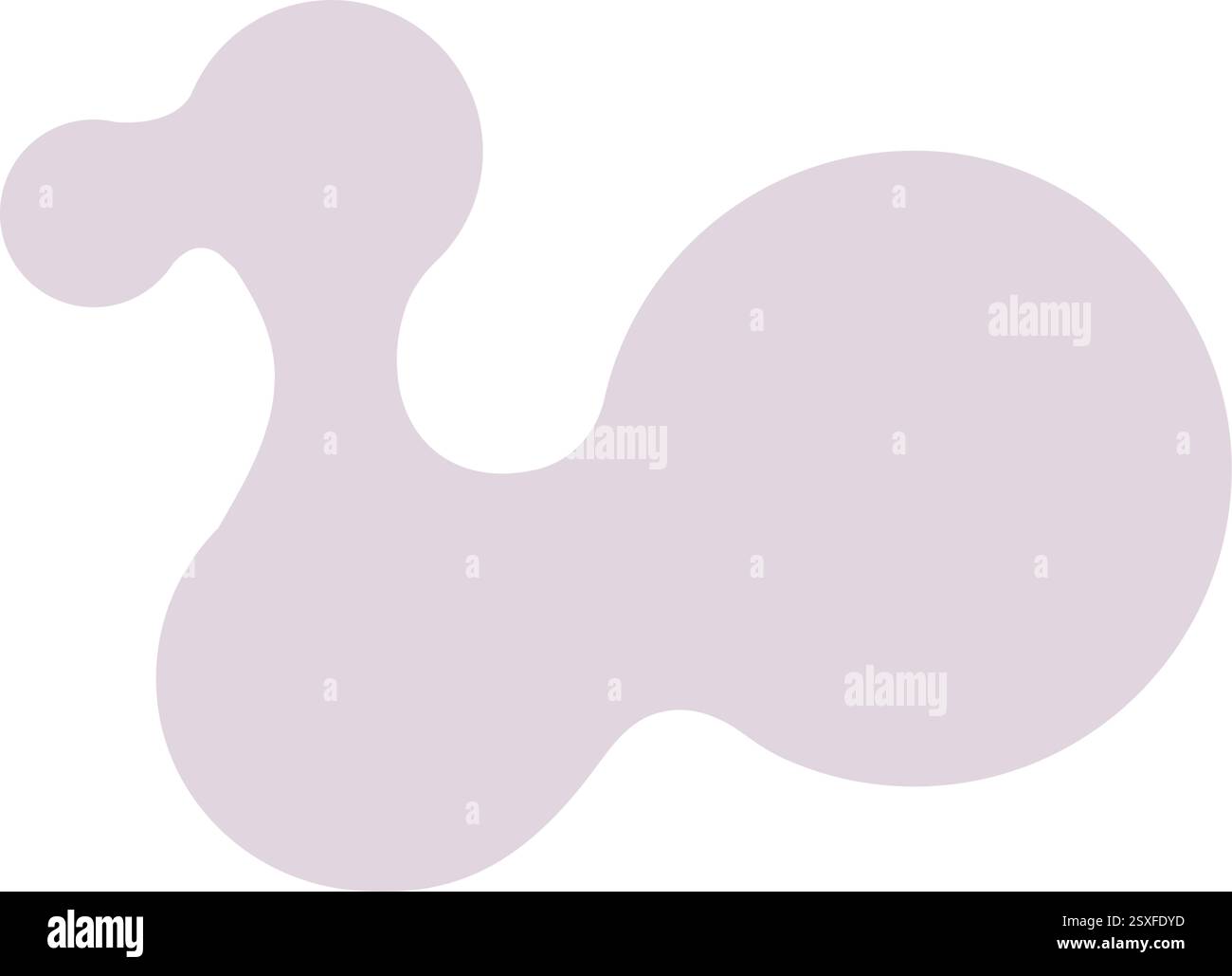 Abstract pastel pink blob shape icon Stock Vector Image & Art - Alamy