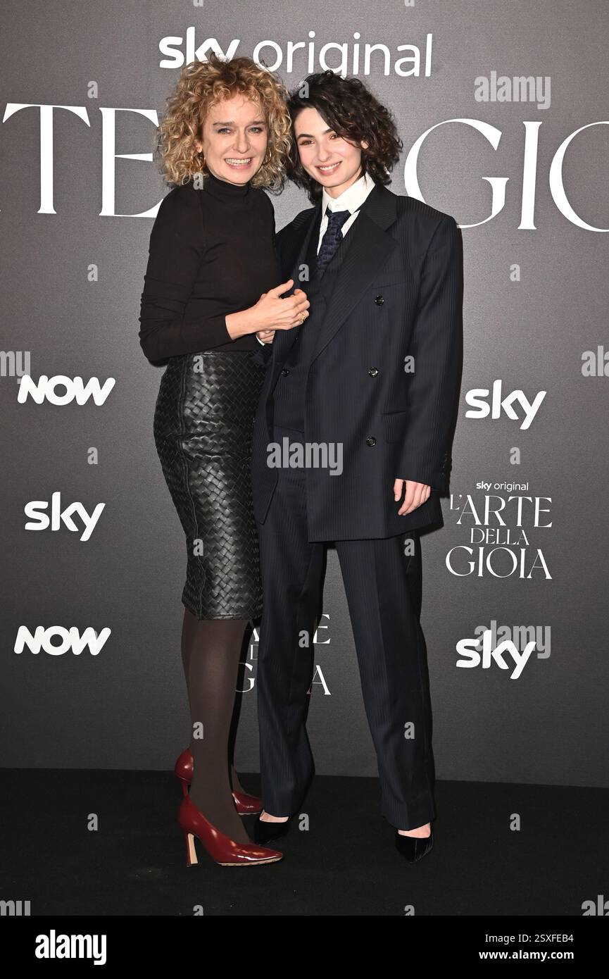 Valeria Golino , Tecla Insolia Photocall of the Sky series -LÕarte ...