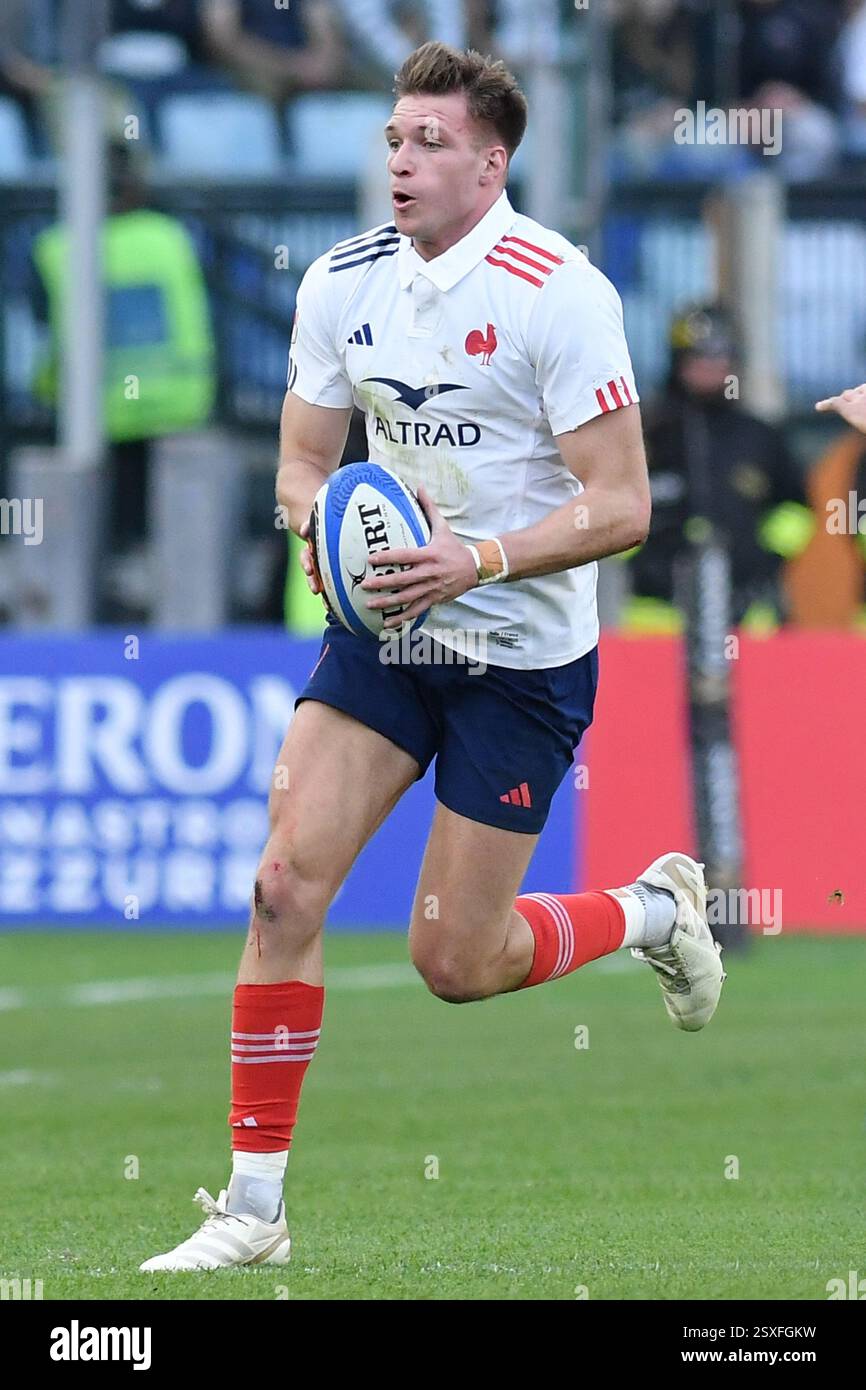 Rome, Italy. 23rd Feb, 2025. Leo Barre of France seen in action during ...