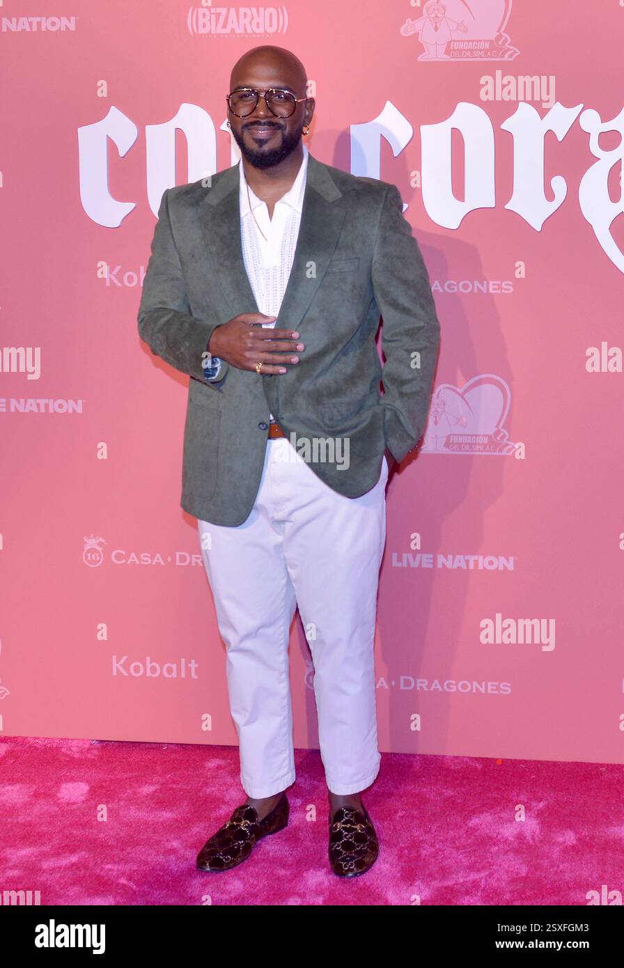 Miami, Florida, USA. 22nd Feb, 2025. Mr. NaisGai attends Karol G's Con ...