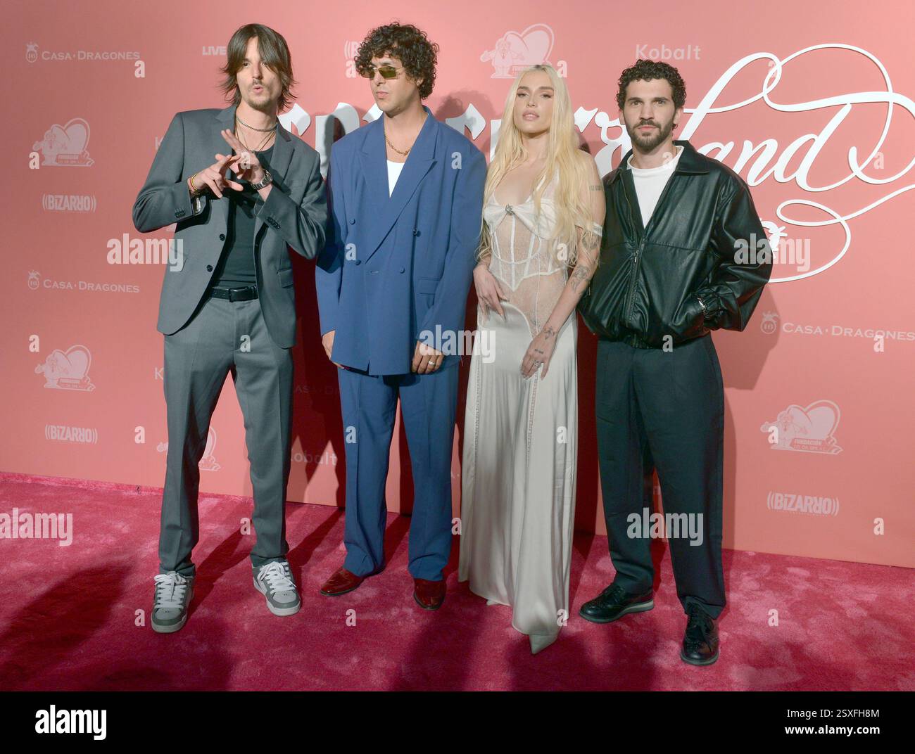 Miami, Florida, USA. 22nd Feb, 2025. Danny Ocean, Alberto Montenegro ...