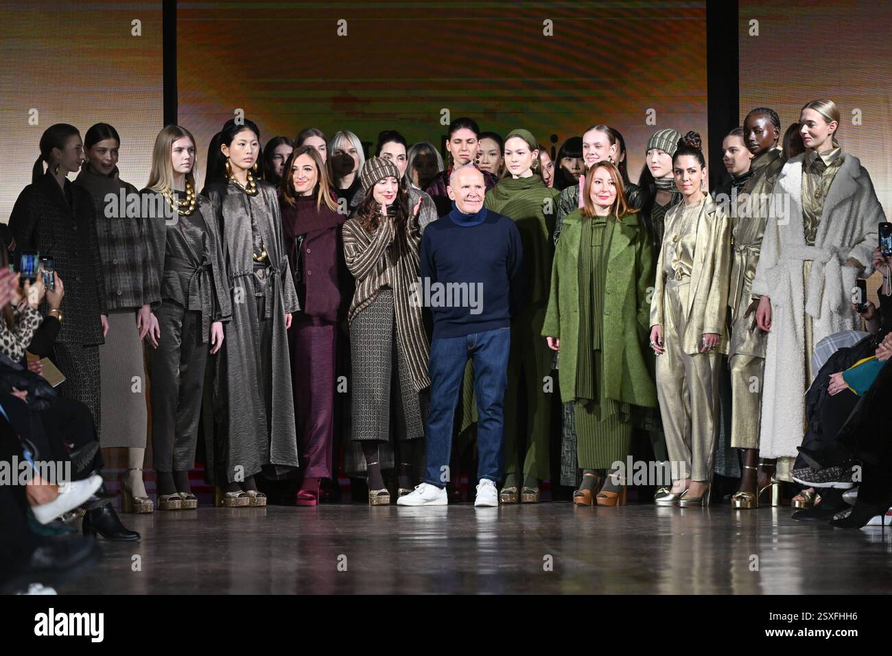 Milan, Italy. 24th Feb, 2025. Women's Fashion, Fall/Winter 2025 ...