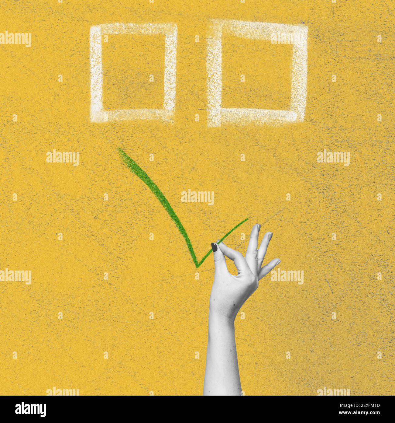 Lifestyles, politics, business concept. Abstract collage illustration ...