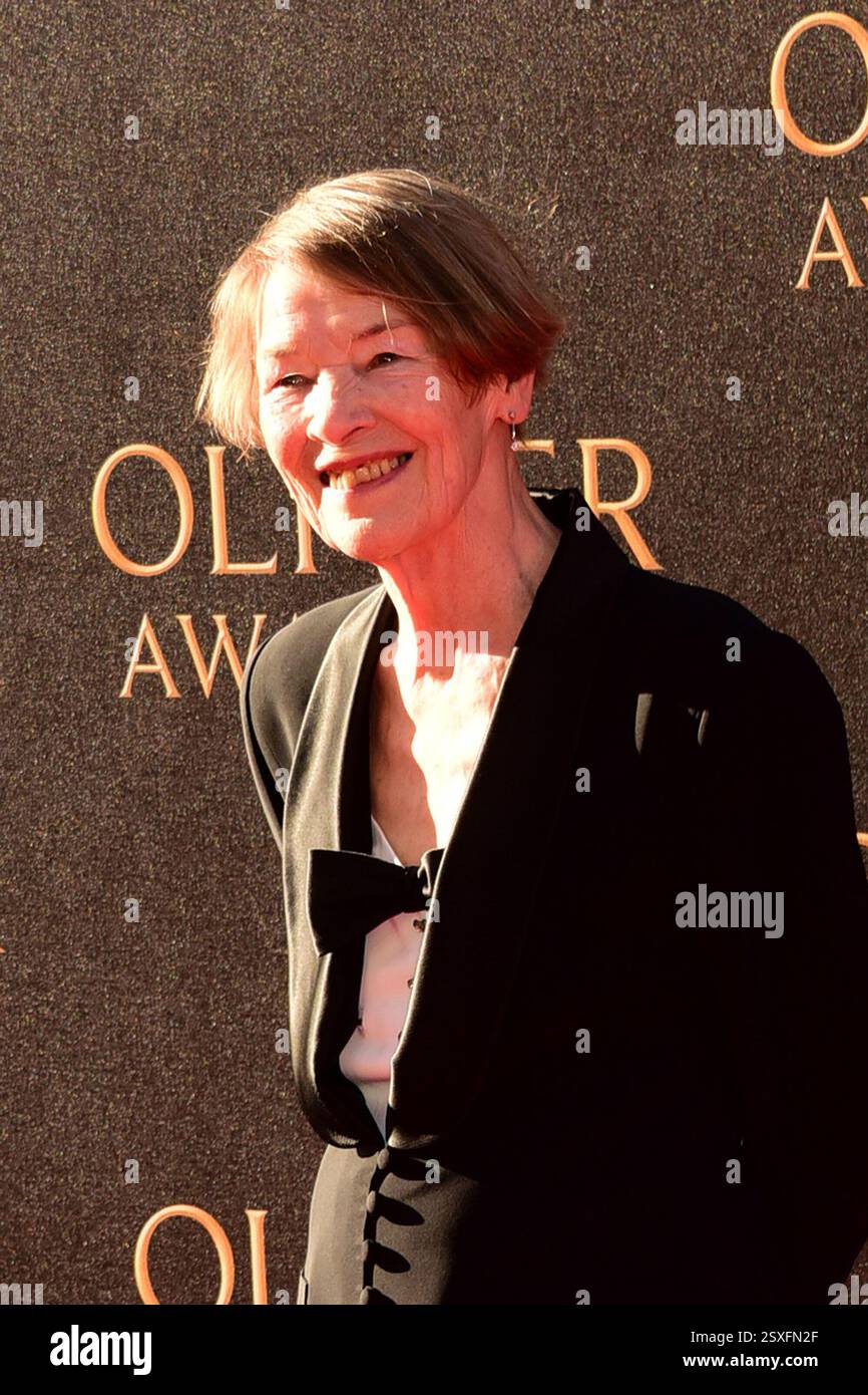 Glend Jackson attending the OLIVIER AWARDS 2017 at The Royal Albert ...